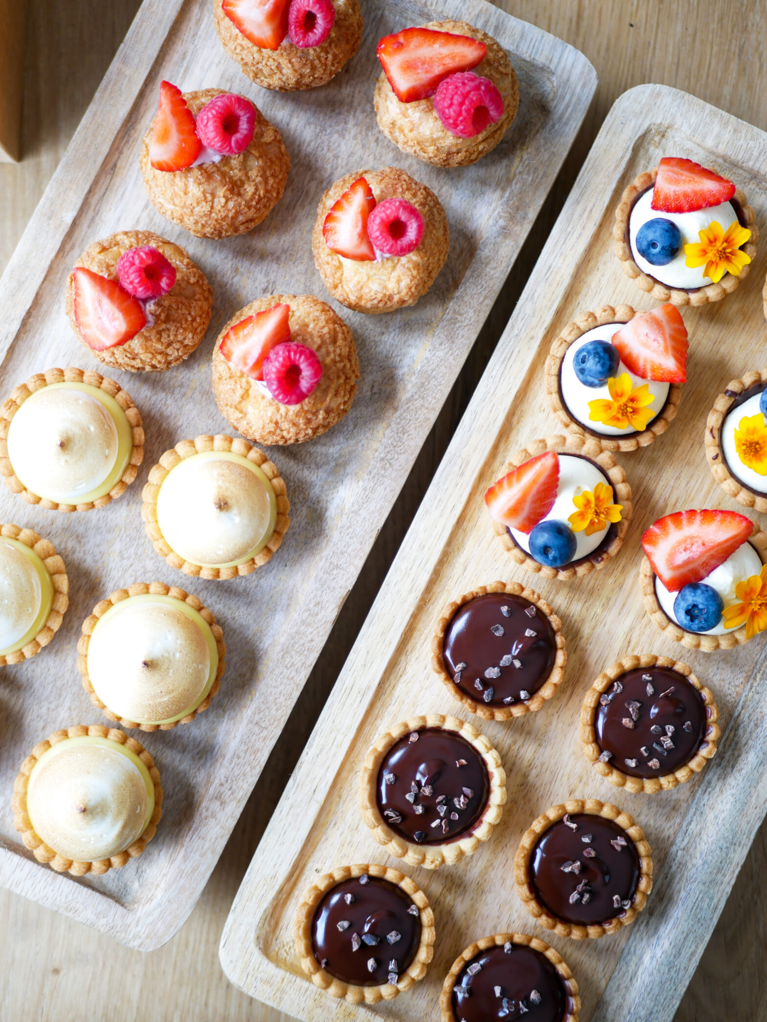 Les mini-tartelettes - Mimi Pâtisserie